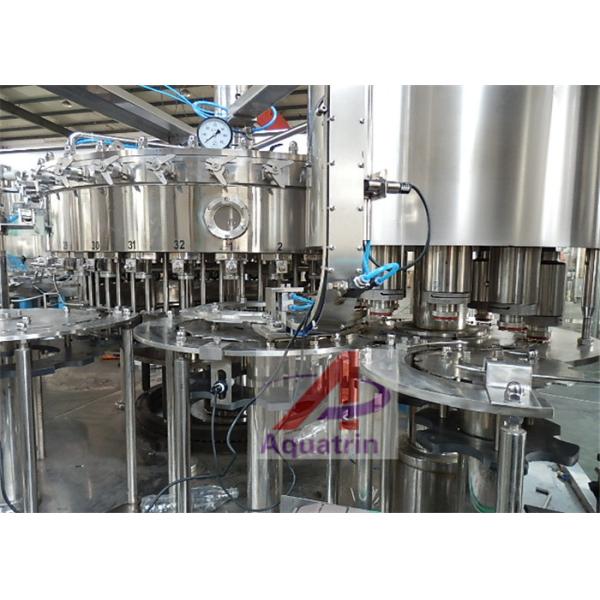 Quality Plastic Bottle 1.8KW Carbonated Drink Filling Machine Electric Driven for sale
