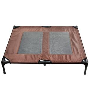 Quality 24in Cooling Elevated Canopy Dog Bed SGS Travel Dog Bed Camping for sale