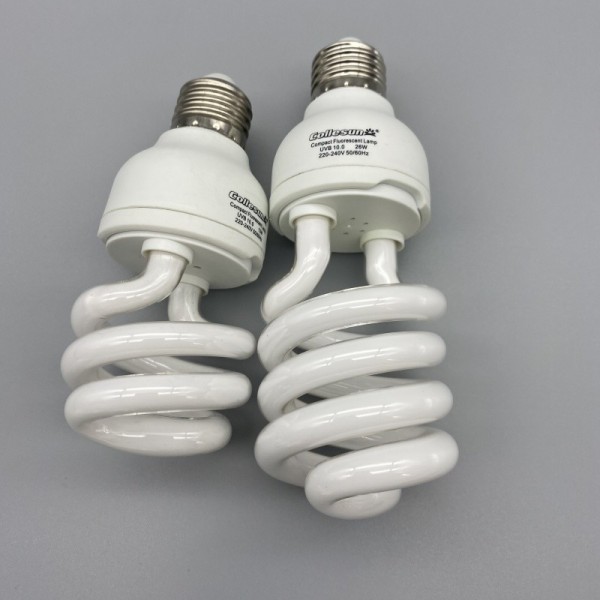 Quality Chameleons Iguanas 26W 10.0 CFL UVB Bulb 220V Compact Fluorescent Bulbs for sale