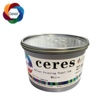 Quality Gravure Gold White Paper Ink 1kg Can Security 3D Stereo Pearl Ink Offset for sale