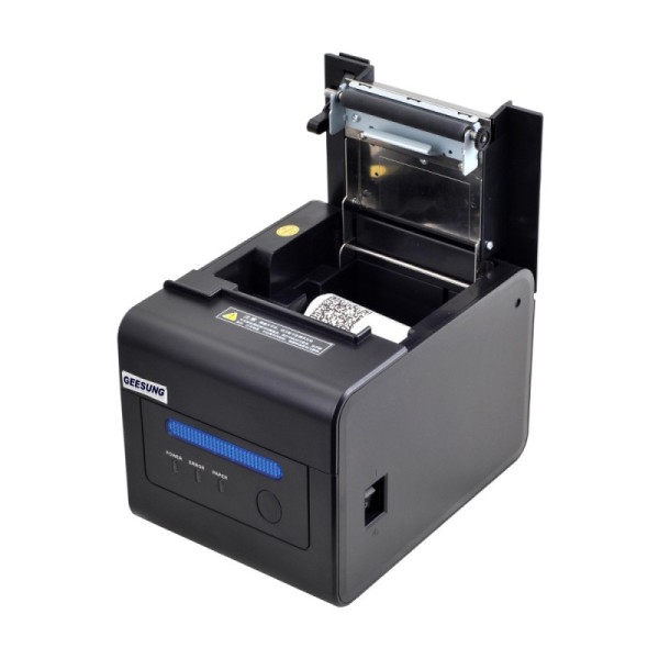 Quality 300mm/S Kitchen Receipt Printer 80mm Thermal Ticket Printer Oilproof for sale