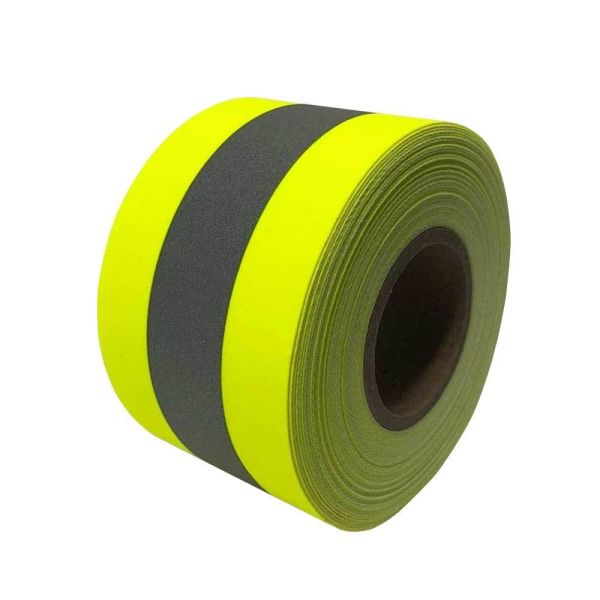 Quality Sewing On 30 Cycles 100% Cotton Fabric Flame Fire Resistant Reflective Tape for Clothing for sale