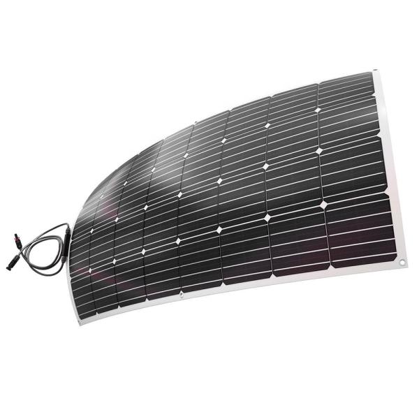 Quality Flexible Monocrystalline Bendable Solar Panel module transparent Marine Boat 175w 18v 12v Lightweight Waterproof for sale