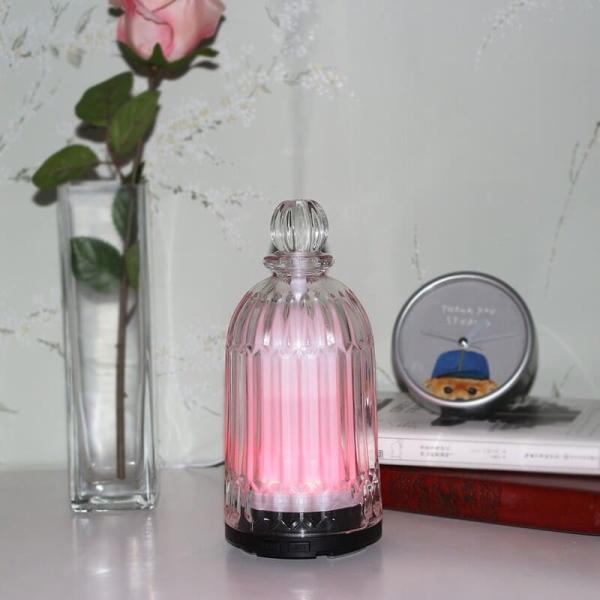 Quality Black Glass Wood Base Oil Diffuser▕ DN-821 for sale
