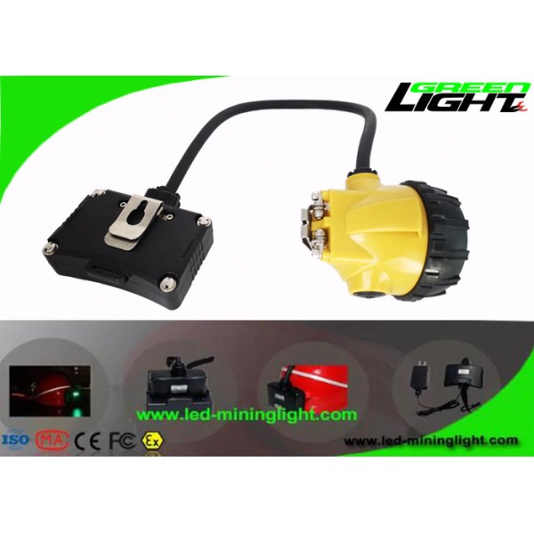 Quality Semi Corded Cap lED Lamp Tunnel Light High Brightness 6.8ah Panasonic Battery for sale