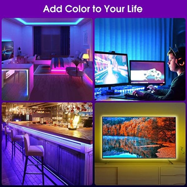 Quality waterproof rgb led strip 5050 RGB 24 Volt LED Light Strip Color Change Remote Control 30W for sale