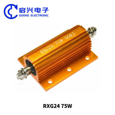 Quality RX24 Green Aluminum Case Wirewound Resistor LED Decoding Power Resistor 10w for sale
