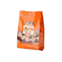 Quality Custom Design Flat Bottom Pouch Bag Gusset Plastic Snack Food Nuts Packaging Bag for sale
