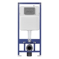 Quality Behind Wall Concealed Wc Cistern With Wall Hung Frame ISO9000 Certified for sale