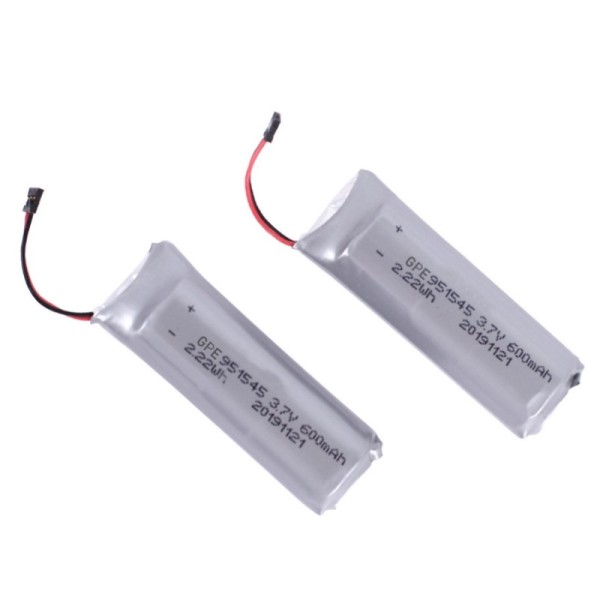 Quality Lithium Polymer Battery Pack 600mAh 3.7V with 500 Times Cycle Life for Consumer Electronics for sale