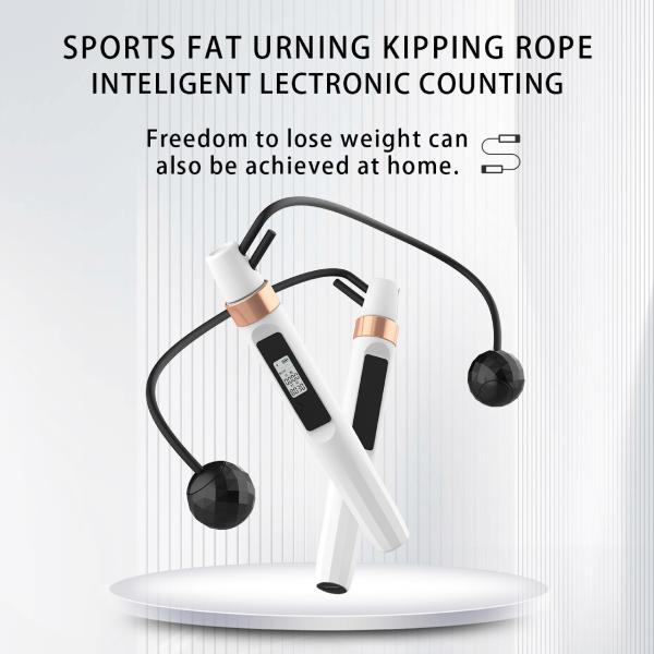 Quality Smart Bluetooth APP Counting Jumping Rope Household Accurate Counting Training Burning Fat to Lose Weight for sale