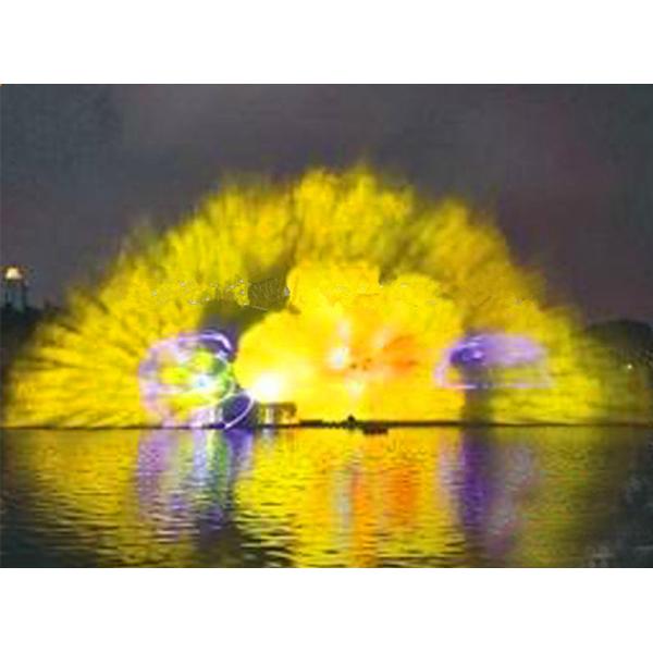 Quality Musical Signal Control Water Movie Screen High Spray Outdoor for sale