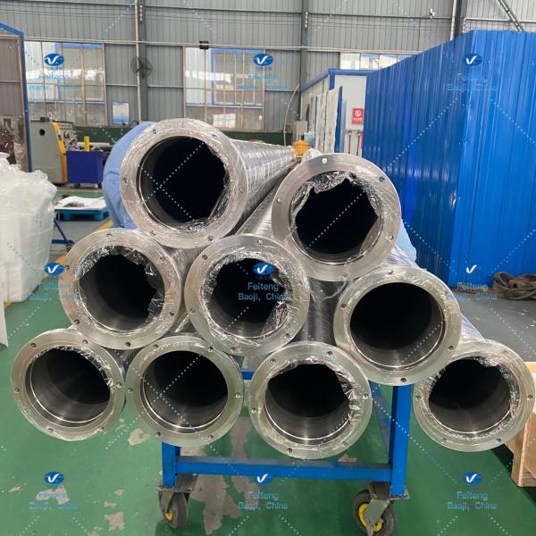 Quality ASTM B861 Titanium Gr2 Tube Sputtering Target 2940mm Length for sale
