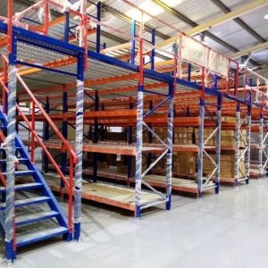 Quality Warehouse Mezzanine Multi Layer Steel Mezzanine Storage Platform 1500kg/M2 for sale