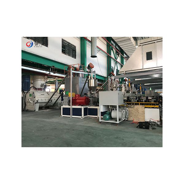 Quality Automatic Feeding Dosing Mixing Compounding System For SPC/WPC/LVT Floor for sale