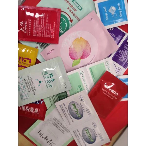 Quality Professional Single Piece Wet Wipe Making Machine Four Side Sealing Tissue for sale
