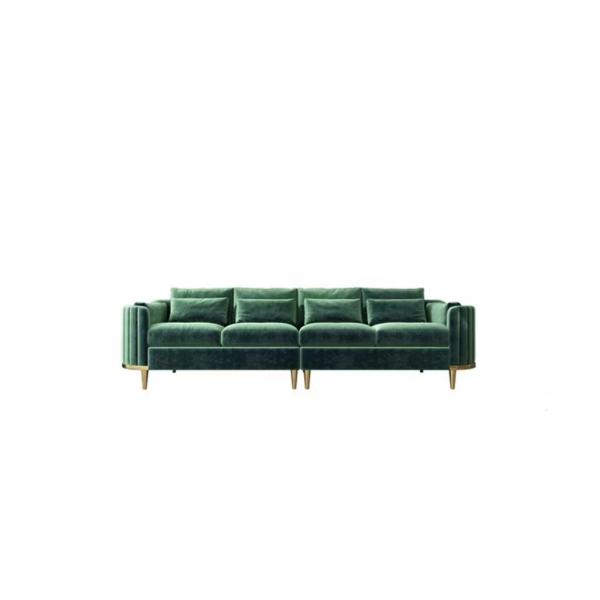 Quality Lobby Sofa Set Combination Modern Velvet Sofa Chair for sale