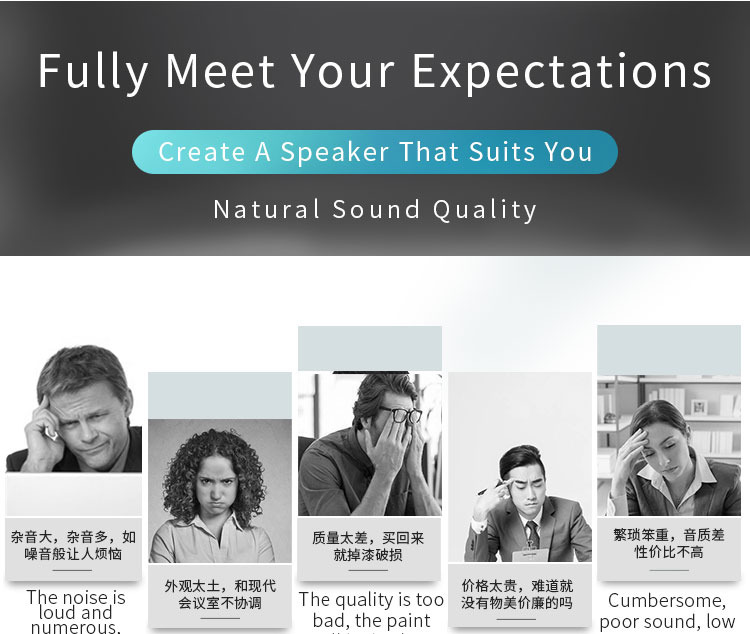 SQ-M4 Wholesale microphone echo canceller omnidirectional speaker microphone blue tooth