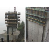 Quality Hydraulic Automatic Climbing Formwork Easy Operation For High Pier Construction for sale