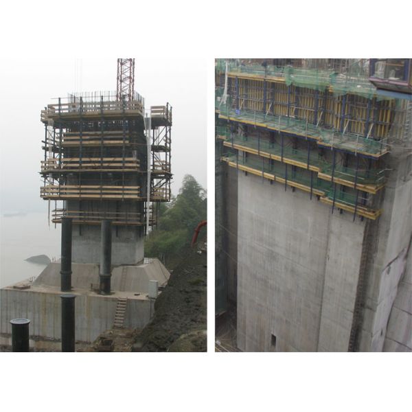 Quality Hydraulic Automatic Climbing Formwork Easy Operation For High Pier Construction for sale