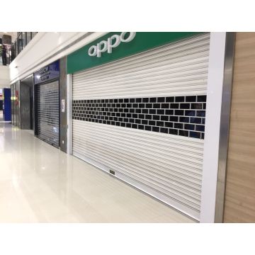 Quality Automatic Punche Metal Roller Shutter Door / Custom Industrial Rolling Shutter for sale