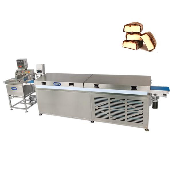 Quality CE certificated chocolate enrobing machine for sale for sale