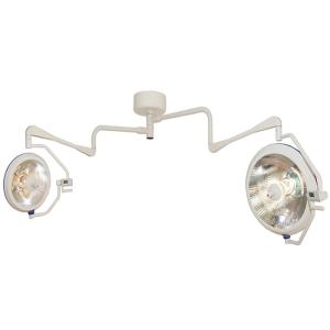 Quality Shadowless 500mm Surgical Ceiling Lights With Spring Arm Double Dome for sale