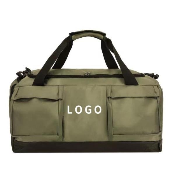 Quality Weekender Overnight Waterproof Travel Gym Sports Duffel Bags With Shoe Compartment for sale
