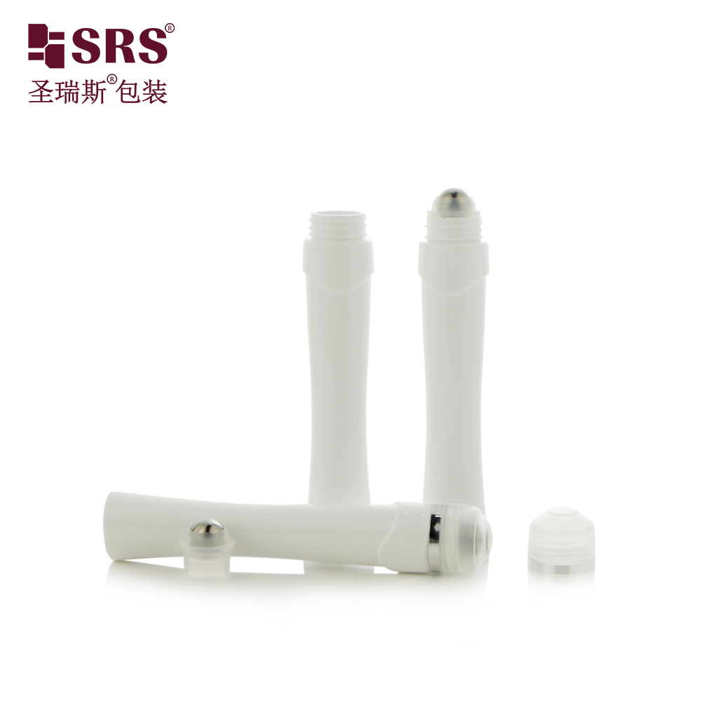 Quality PETG Unique Design Shape PCR Roll On Bottle Customize Color Eye Serum Liquid for sale