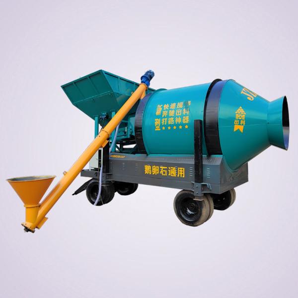 Quality Double 5.5KW Self Loading Cement Mixer Automated Self Batching Concrete Truck 750Ltr for sale