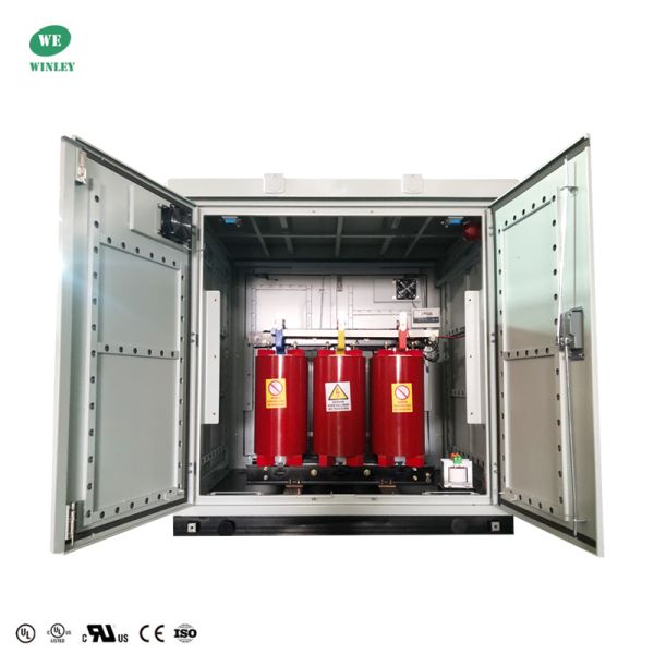 Quality 225kva Cast Coil Transformer 12.47kv To 480v Nema 3r Enclosure Doe 2016 IEEE ANSI Standards Epoxy Resin Cast Transformer for sale