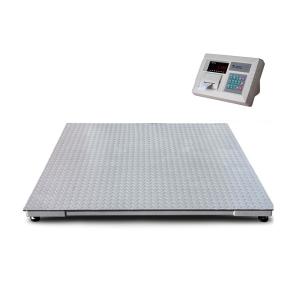Quality LED Display 3000kg Platform Digital Floor Scale , Industrial Pallet Scales With for sale
