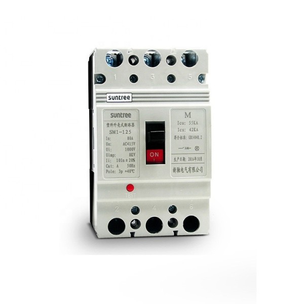 Quality IEC60898 100Amp 3 Pole 690V Molded Case Circuit Breaker for sale