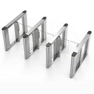 Quality 0.2s Operating Time 100W Rated Power RFID Card Access Control Speed Gate for sale