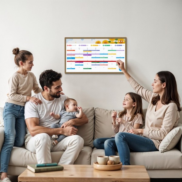 Quality Goodnotes Compatible Android 14 Free Software Wall Mounted Digital Calendar for sale