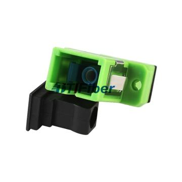 Quality Telecommunication Simplex Singlemode SC/APC Fiber Optic Adapter / Coupler for sale