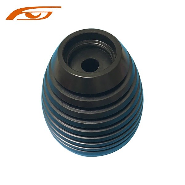 Quality Cnc Machining Components Investment Die Casting Process Black Painting Coated for sale