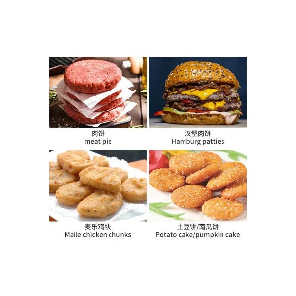 Quality Customized EPS Meat Pie Making Machine 100 Strokes /Min Burger Machine Meat for sale