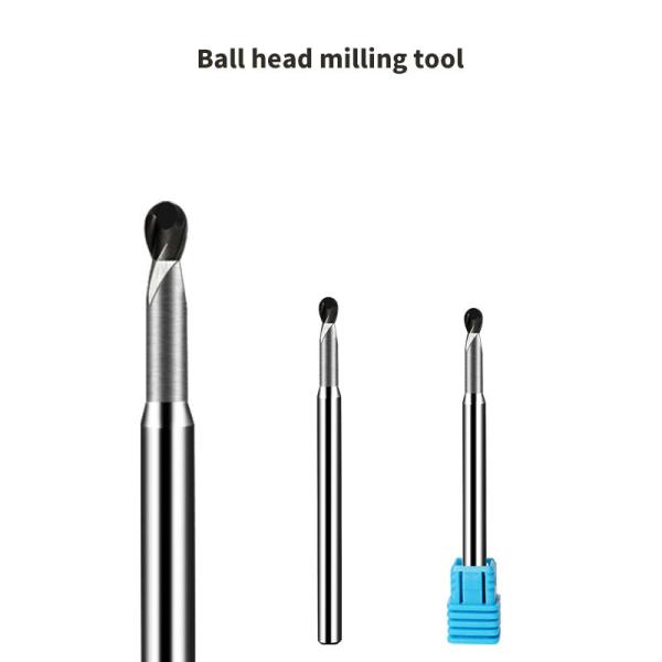 Quality High Hardness Ball Nose 1.0mm PCD Milling Tools for sale