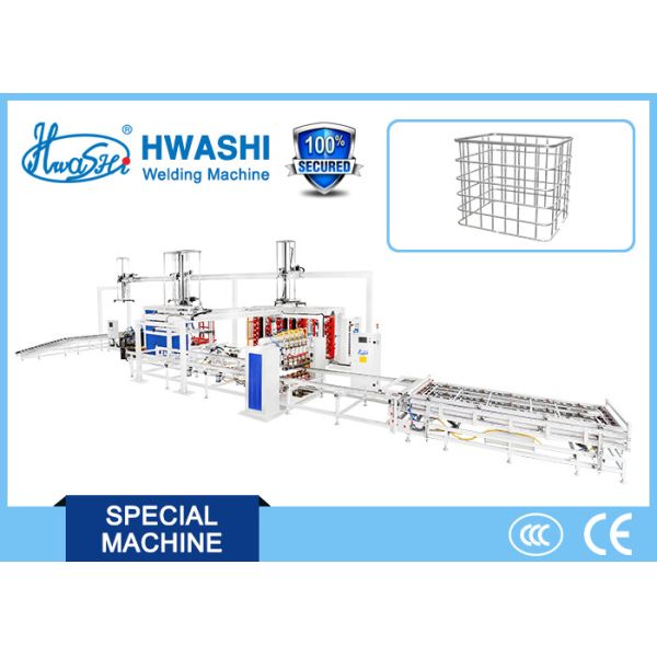 Quality 400KVA IBC Tank Cage Production Machines Welding Punching Machine for sale