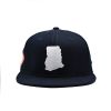 china ODM 100% Cotton Fashional flat Brim Baseball Hat Korean Hip Hop Cap