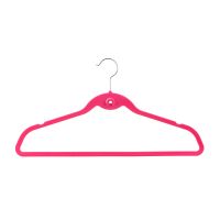 Quality 44.5x24x0.55cm Light Weight Closet Baby Velvet Hangers for sale