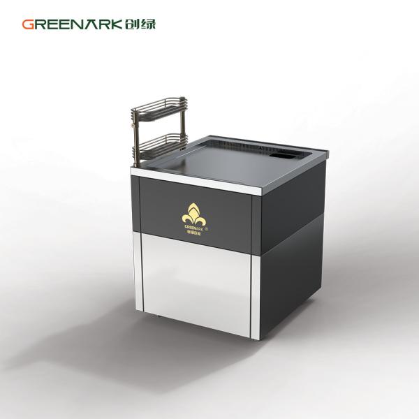 Quality Commercial Kitchen Equipment 4.5KW Multifunction Induction Flat Fryer Teppanyaki for sale