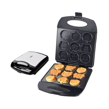 Quality 4 Pancake Egg Core Customized Waffle Maker Round For Individual Home Children for sale