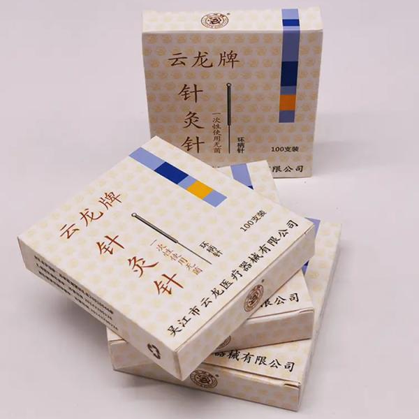 Quality Tubeless Chinese Medical Acupuncture Needles with Sterile Spring Handle Chinese for sale