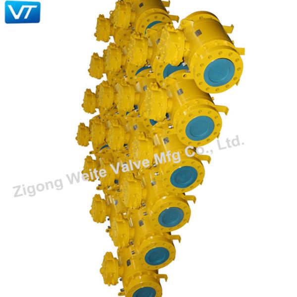 Quality WCC Carbon Steel Ball Valve API 6D 600LB for sale
