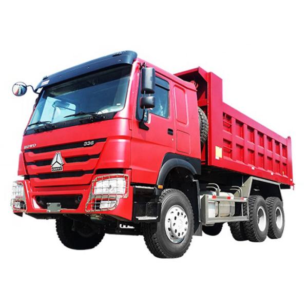 Quality 2022mm Tipper Dump Truck 6X4 Howo 375 Hp Dump  Adjustable Steering Wheel for sale