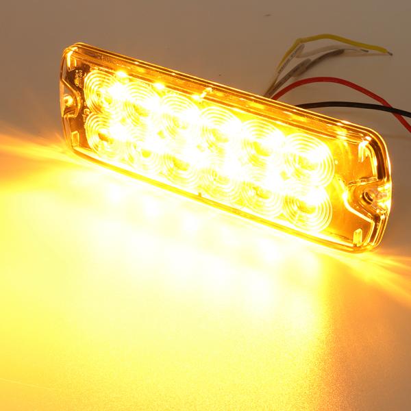 Quality 24W Led Emergency Vehicle Lights Truck Flash Strobe Lights for sale