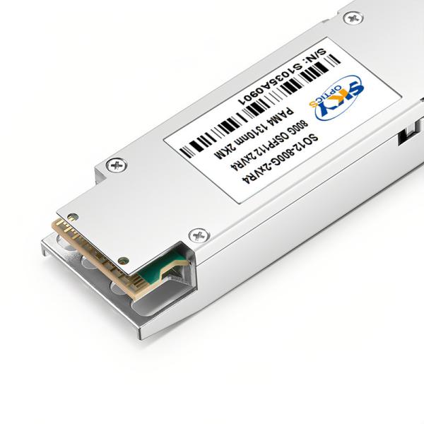 Quality OSFP112 2xVR4 800G Optical Module With Dual Duplex LC Connector PIN / TIA Array for sale