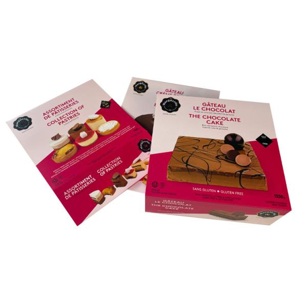 Quality Recycled Material Custom Print Food Grade Cardboard Drawer Packaging for in Cake for sale